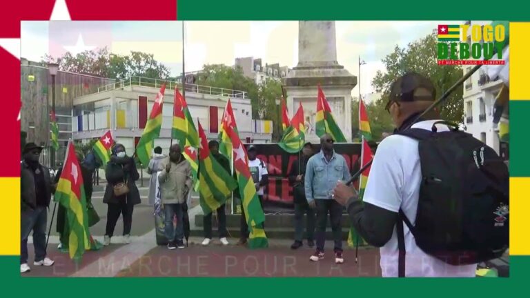 Togolais, réveillez-vous pour renverser ce régime! Levez-vous pour dire ...